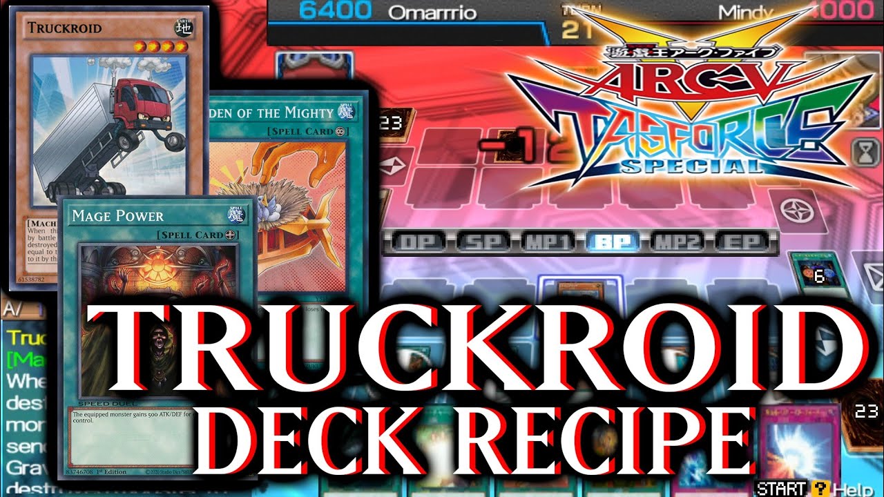 Truckroid Deck 12K Attack - Yu-Gi-Oh! Arc-V Tag Force Special #17 - YouTube