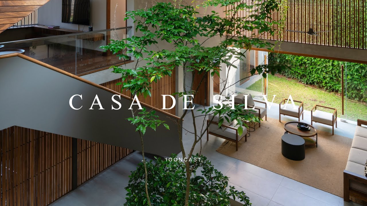 Timber Screen House Design Has Courtyard That Offer A Relaxing Ambiance ...