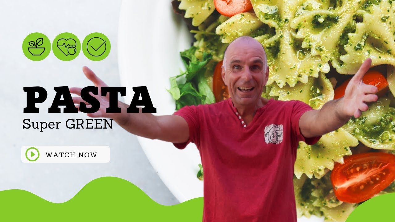 Plant-Power Pasta: Super Green Spaghetti with Vegan Feta Delight 🥦 ...