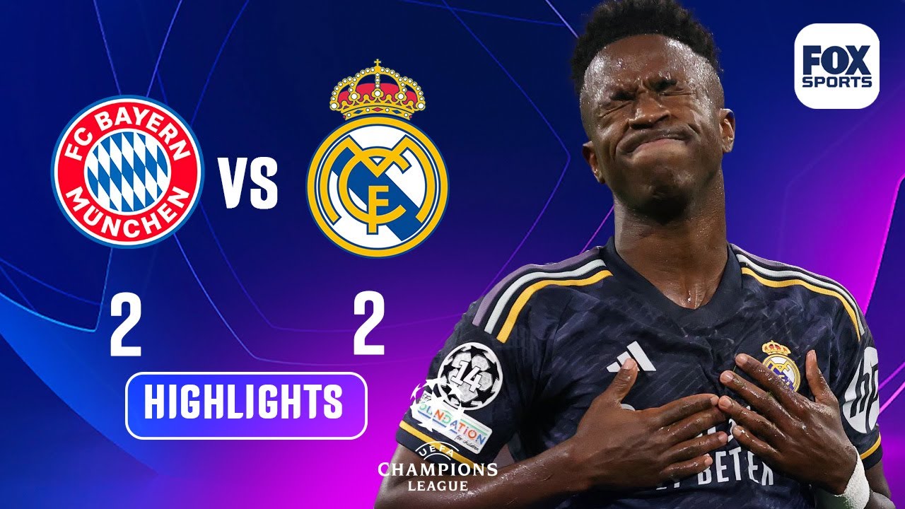 BAYERN 2 - 2 REAL MADRID || RESUMEN CHAMPIONS LEAGUE - YouTube