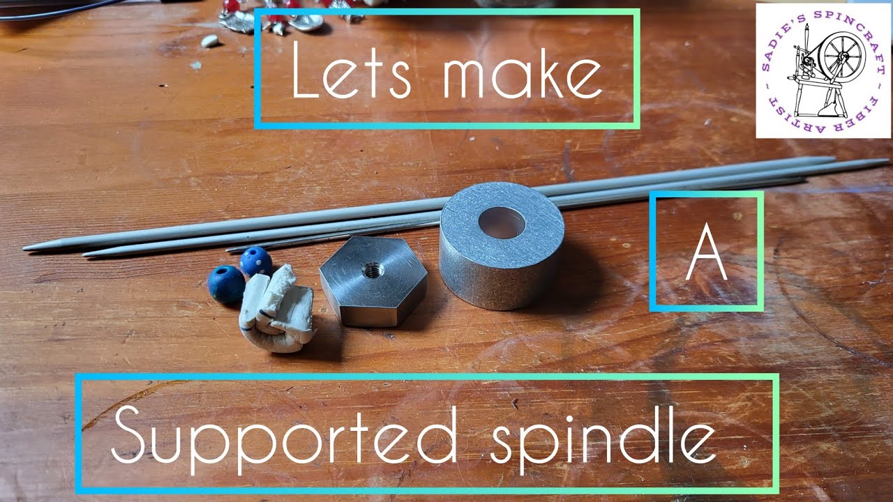 let's make a supported spindle - YouTube