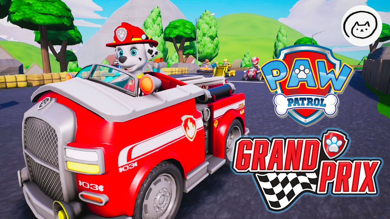 PAW Patrol: Grand Prix Adventure Bay FULL Walkthrough Gameplay - YouTube