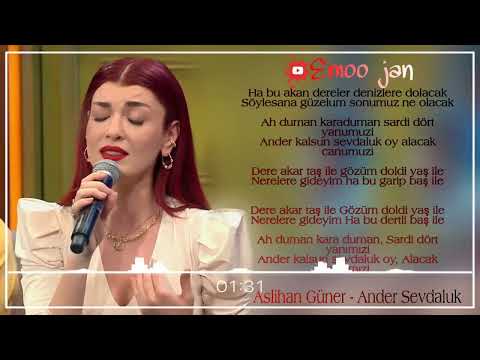 Aslihan Güner - Ha Bu Ander Sevdaluk #karadeniz