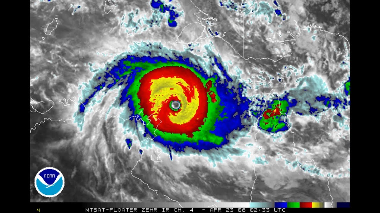 2006 : Severe Tropical Cyclone Monica ∙ 23P - YouTube