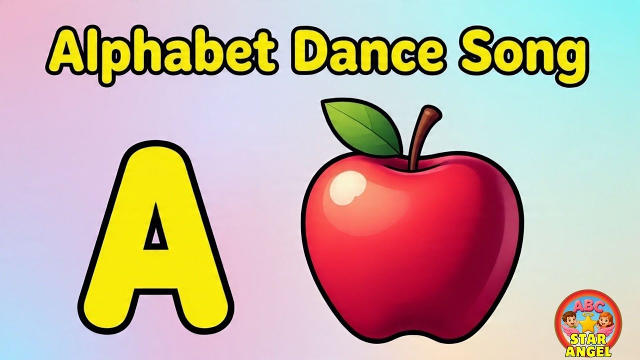 ABC Song Learning Rhymes – A for Apple Alphabet for Kids Toddler ...
