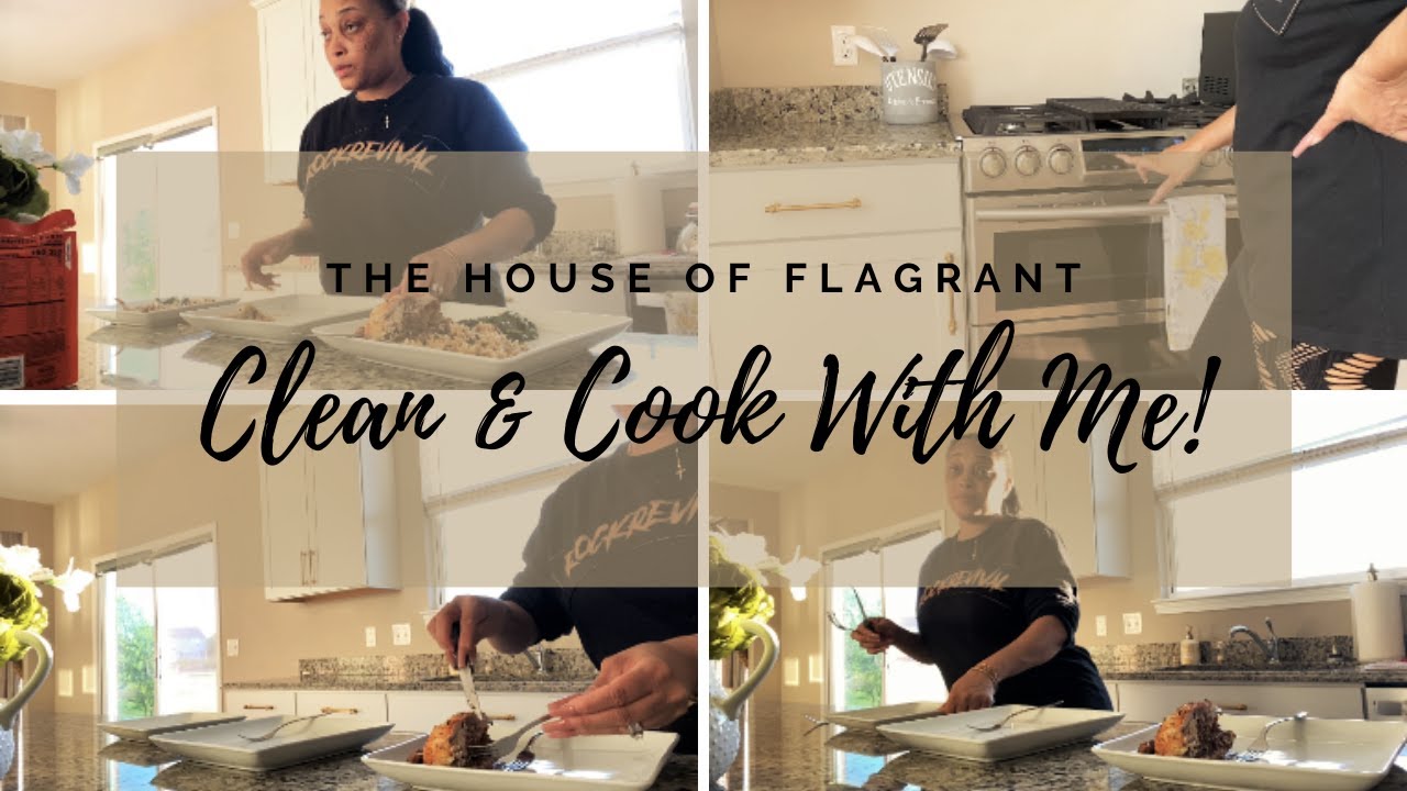 |CLEAN & COOK WITH ME!| CLEANING AND COOKING MOTIVATION - YouTube