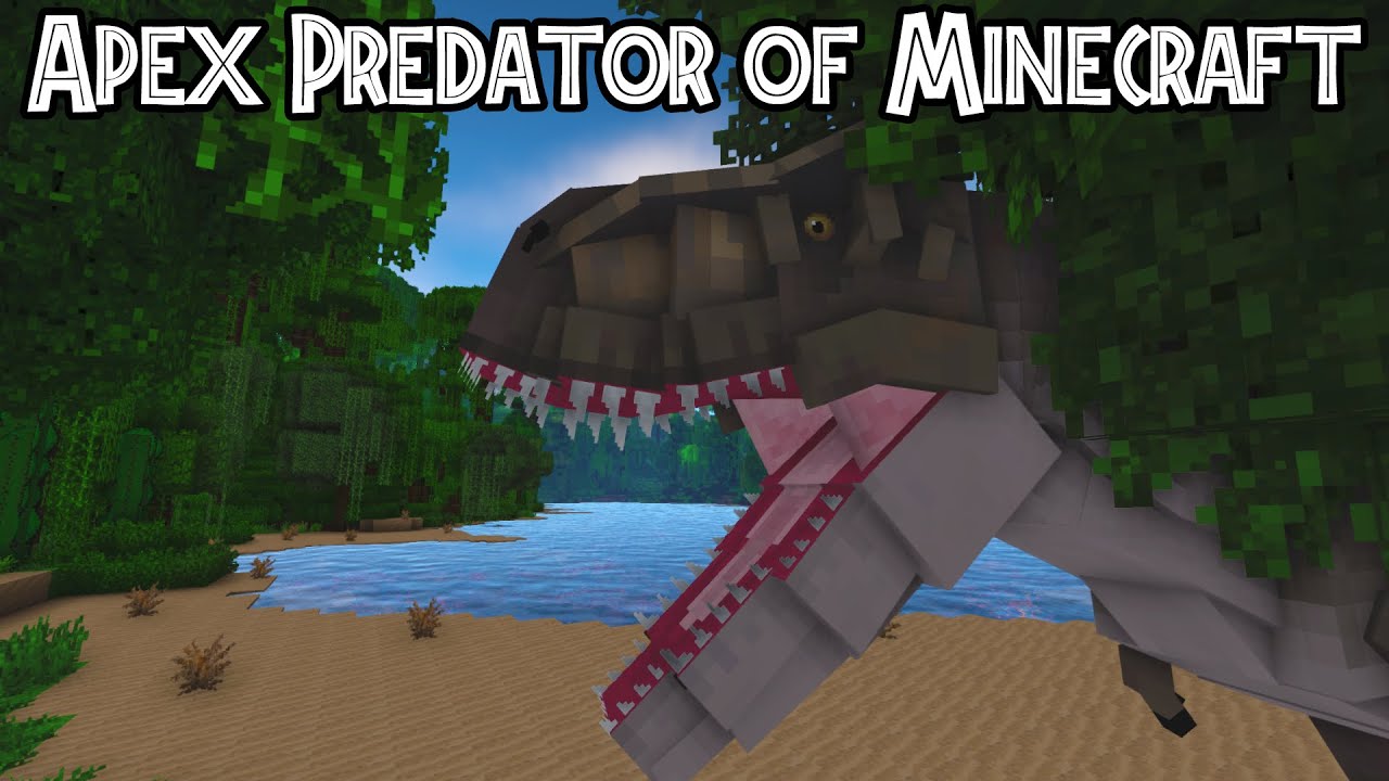 T-Rex - Apex Predator of Minecraft - YouTube