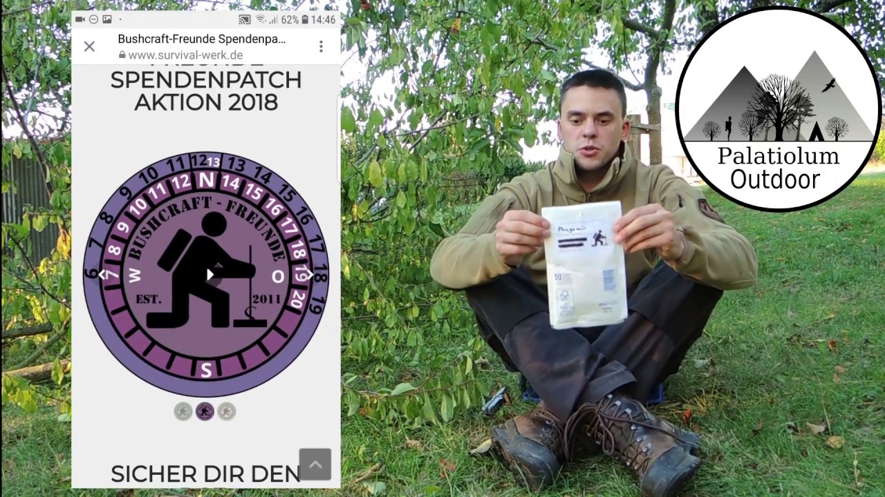 "Unboxing" Spenden Patch von Phagomier / Sonnenkompass / Gadget - YouTube