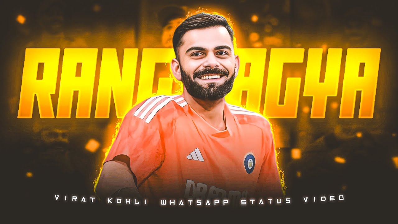 Rang Lageya X Virat Kohli • Beat Sync • Virat Whatsapp Status 💥 • Creative Aayan 18 • - YouTube