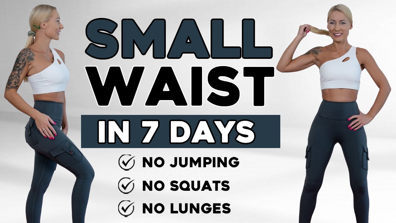 30 MIN ALL STANDING ABS + Small Waist Workout | Daily Routine,No Repeat ...