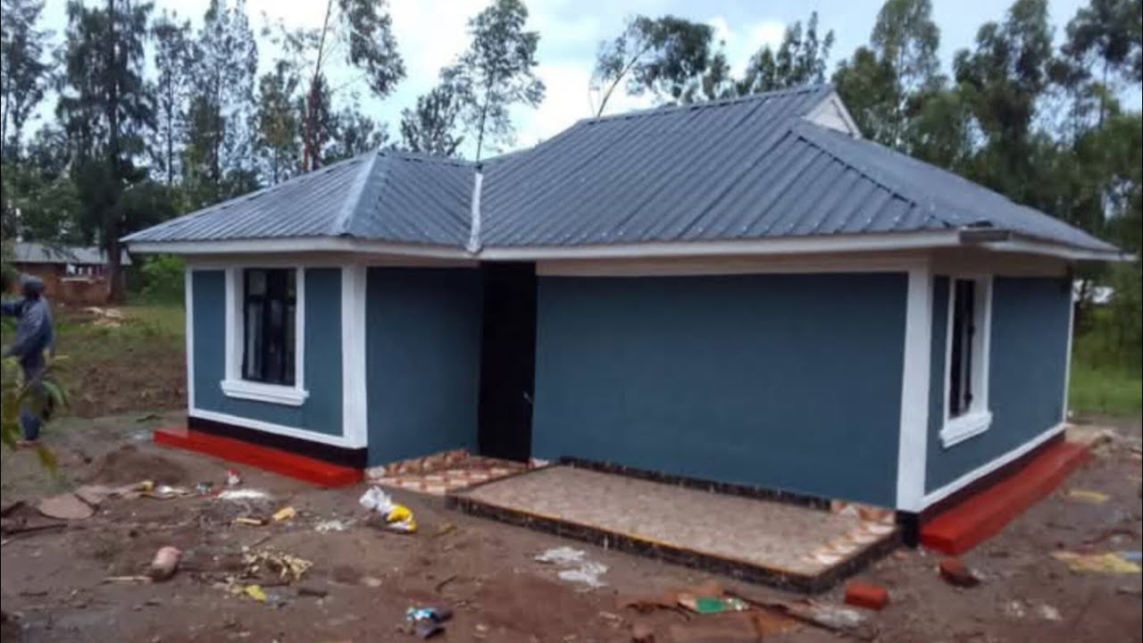 Affordable Living: Building a Two-Bedroom Semi-Permanent House for Only ...