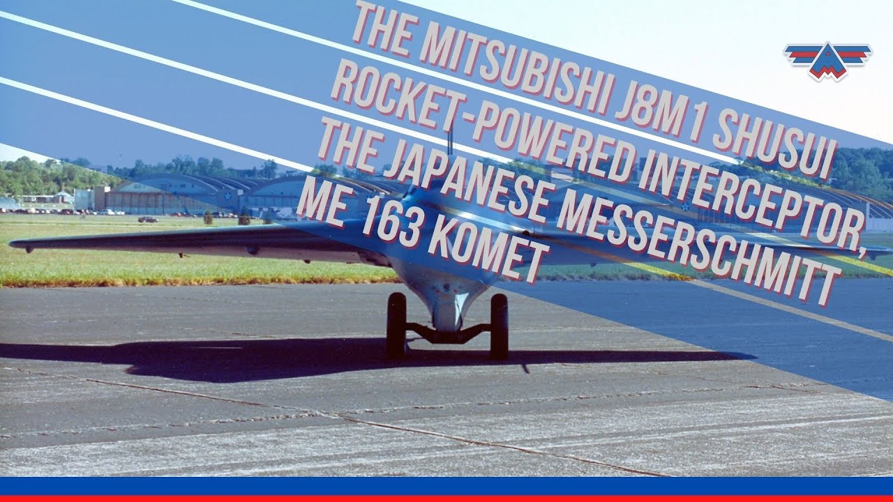 The Mitsubishi J8M1 Shusui rocket-powered interceptor, the Japanese ...