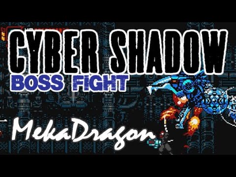 Cyber Shadow Meka Dragon Boss Fight Chapter 4 - YouTube