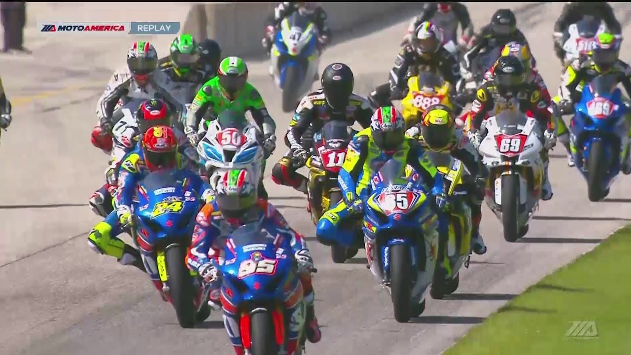 FULL RACE : Motul Superbike Race 1 from Road America - YouTube