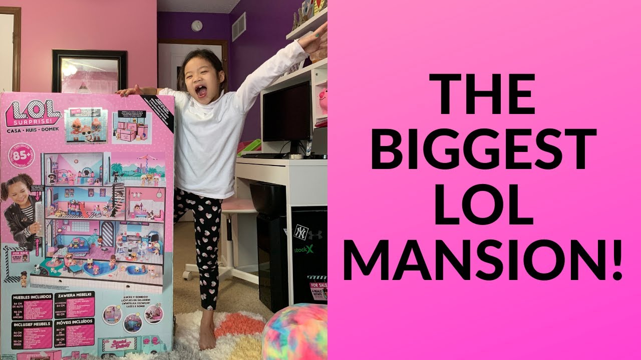 THE BIGGEST LOL MANSION!!! - YouTube