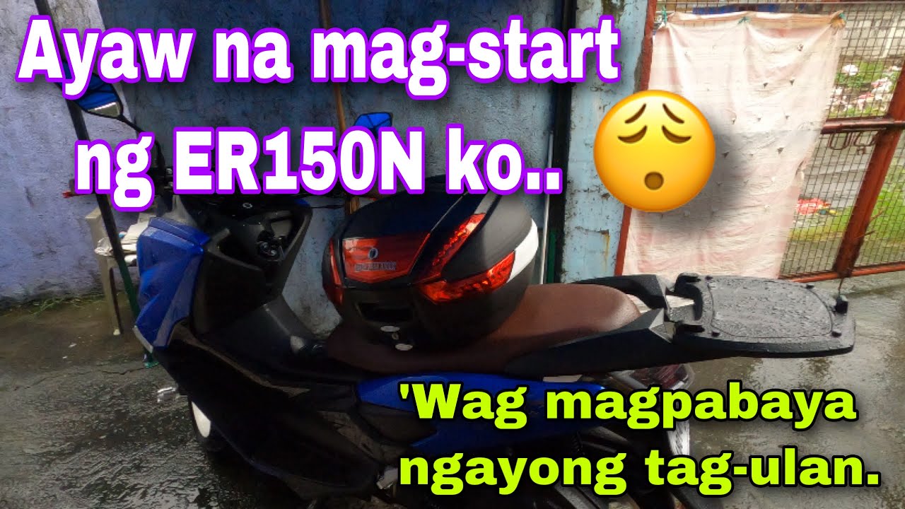 Tag-ulan at ang Easyride 150N | Ayaw na mag-start ng ER150N ko? | Iwas ...
