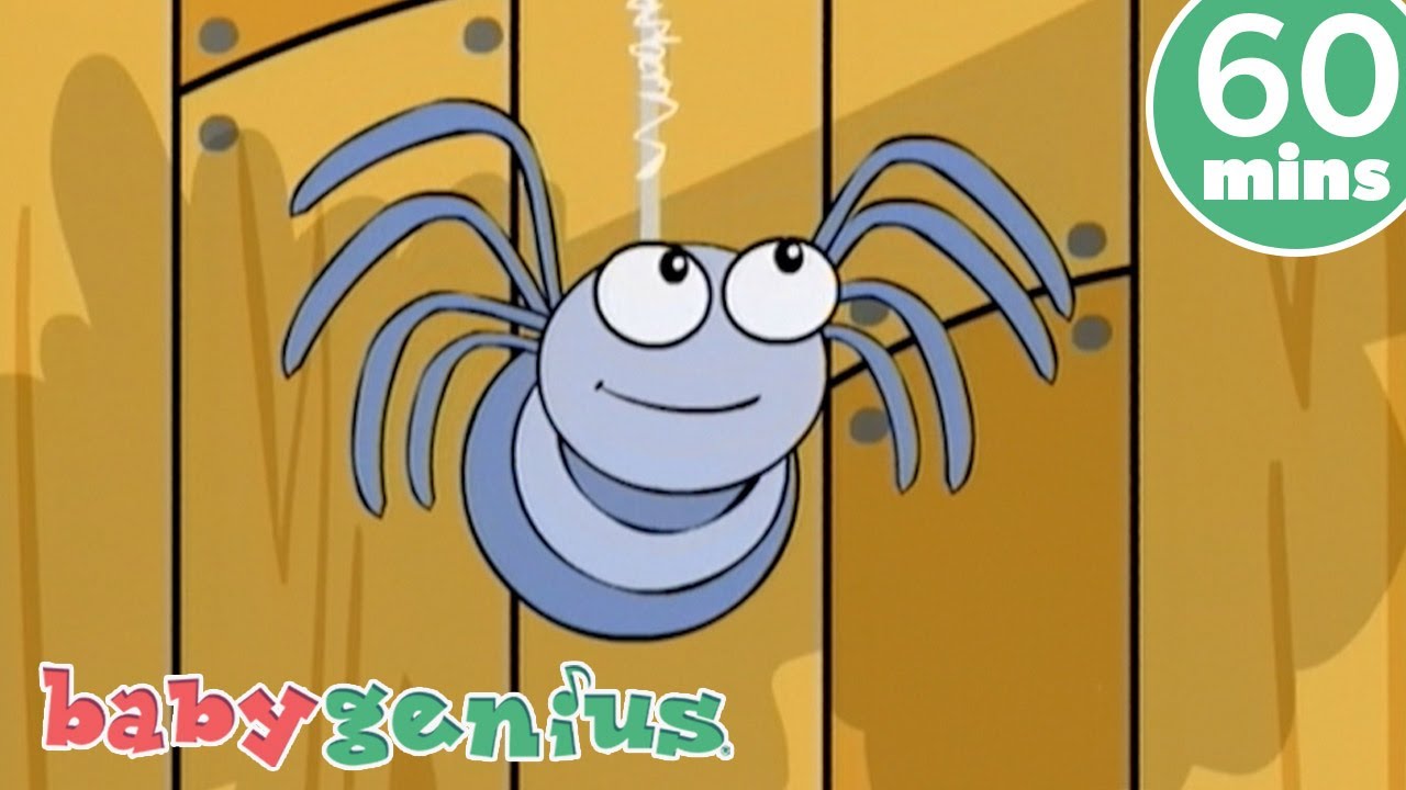 Itsy Bitsy Spider 🎵 Baby Genius Kids Songs for Kids & Nursery Rhymes! 🎵 ...