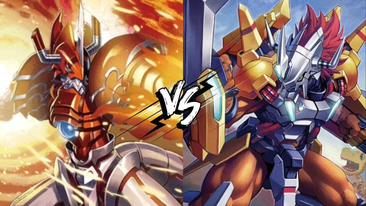 Shinegreymon Vs Wargreymon