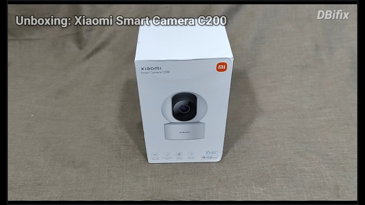 Unboxing: Xiaomi Smart Camera C200 - YouTube