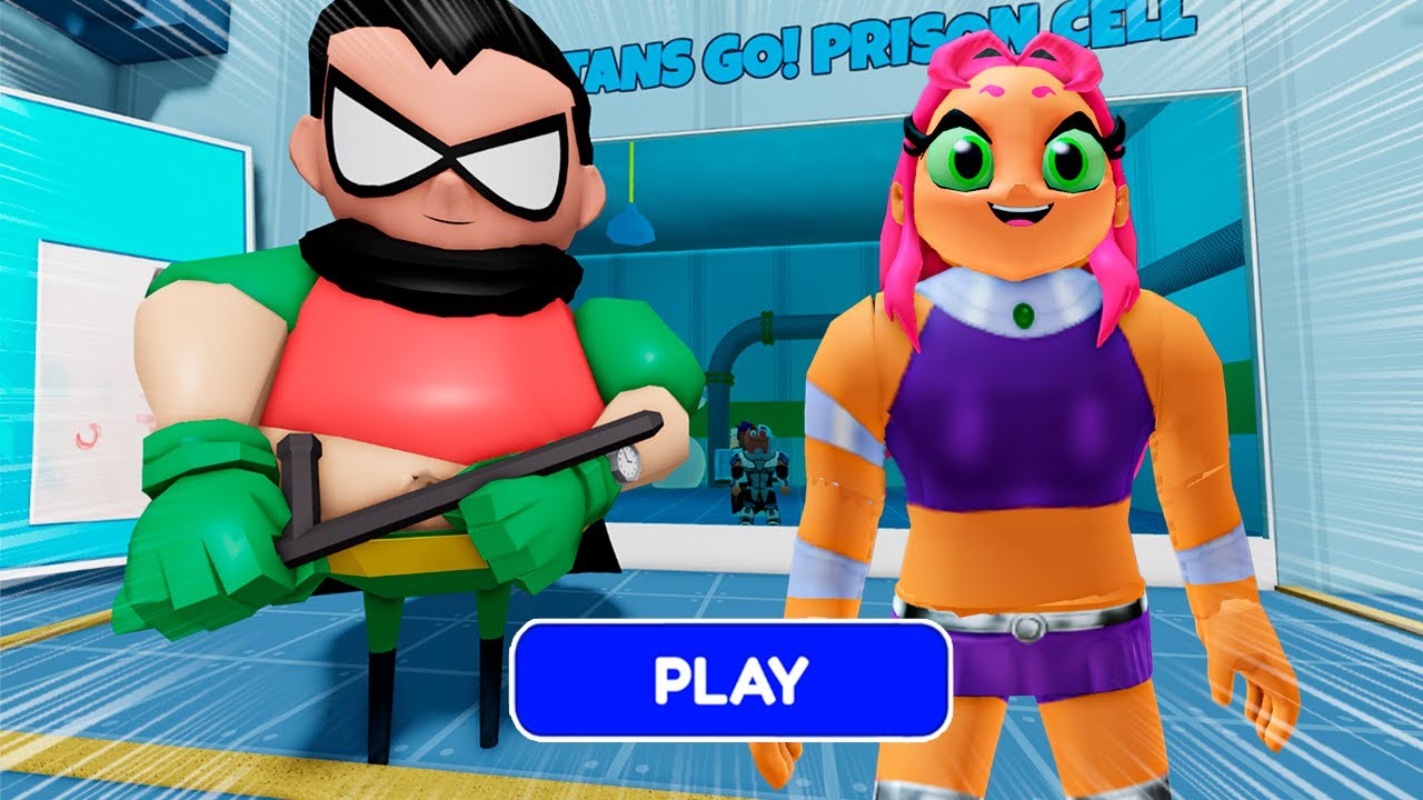 TEEN TITANS GO BARRY'S PRISON RUN Obby New Update Roblox - All Bosses ...
