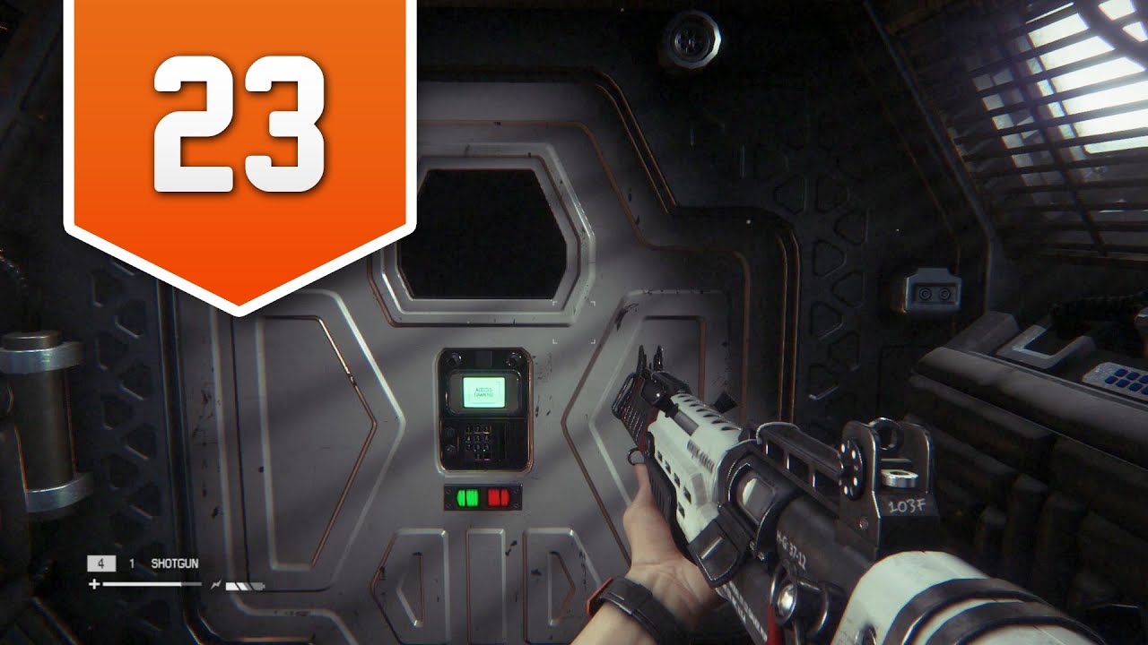 Alien Isolation (PS4) - Gameplay Walkthrough - Part 23 - SECURITY ...