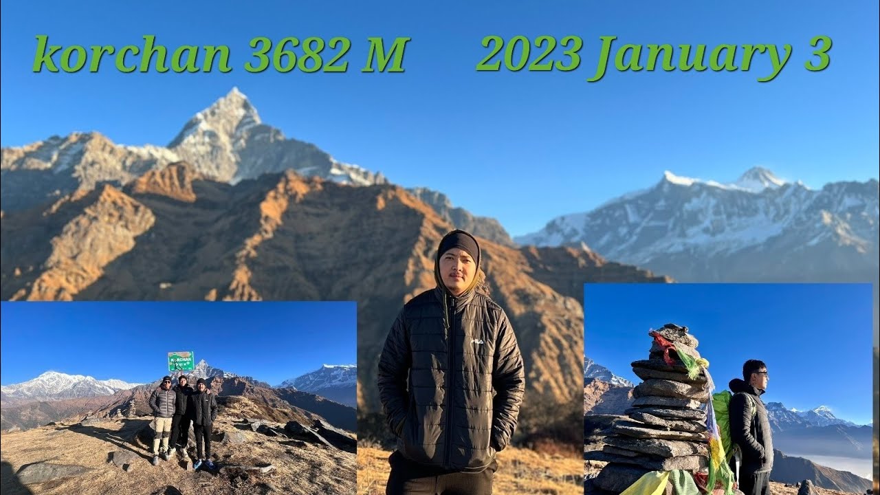khumai danda// Great Machhapuchhre trail( GMT) pokhara to khumai// 2023 ...