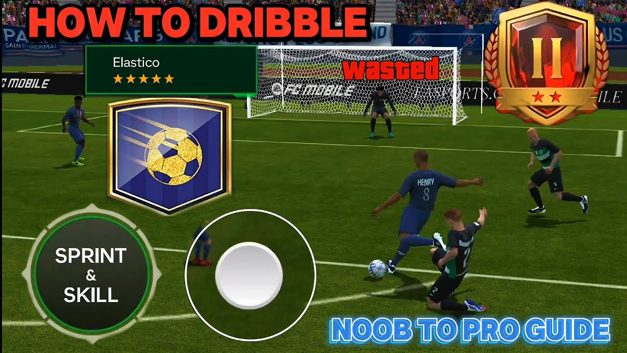 HOW TO DRIBBLE LIKE A PRO IN FC MOBILE | TIPS AND TRICKS TO DRIBBLE IN ...