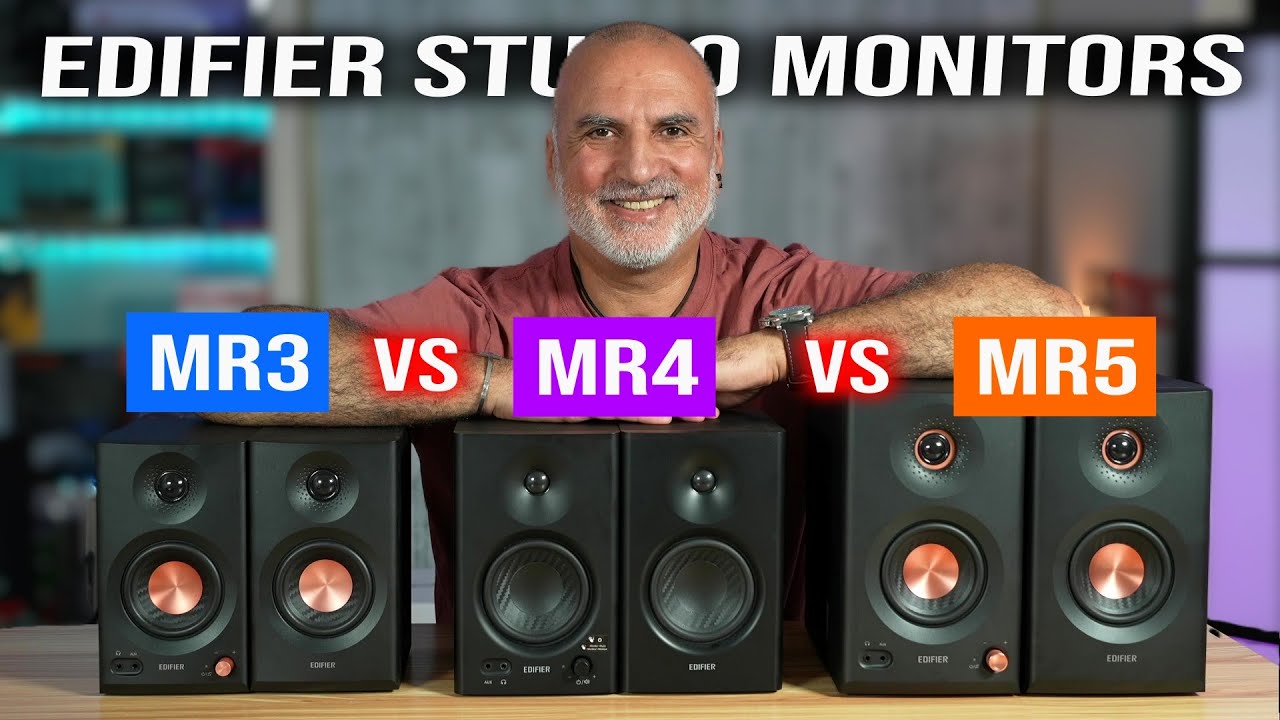 Edifier MR5 vs MR4 vs MR3: Which Speakers Should YOU Choose? - YouTube