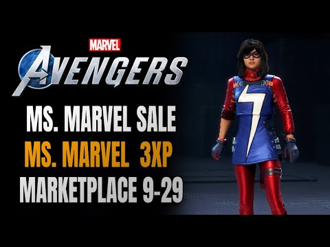 Marvel's Avengers - Marketplace September 29 Ms. Marvel Comic Outfit ...