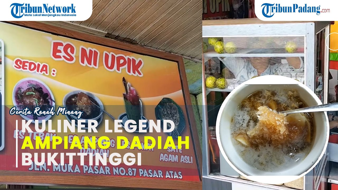 Ampiang Dadiah, kuliner khas Ranah Minang nan legendaris. - YouTube