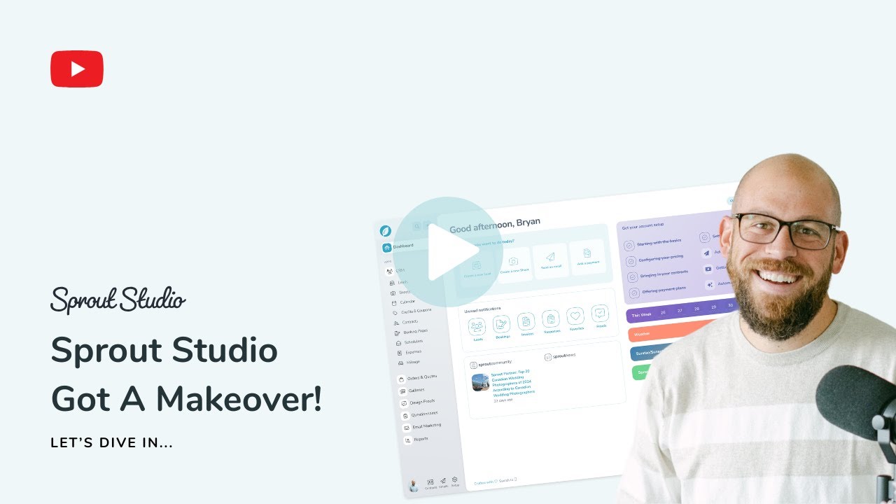 Sprout Studio got a bit of a remodel - check out the changes! - YouTube