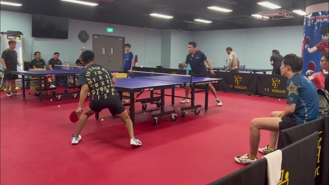 Friendly match @ TT Vogue: Alan Deng Yaoliang vs Hao Liwei - YouTube