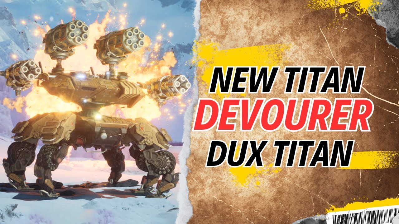 DEVOURER : Killer New Titan : War Robots WR - YouTube