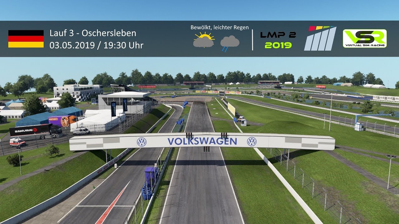 Project Cars 2 LMP 2 2019 - Lauf 3 Oschersleben - YouTube
