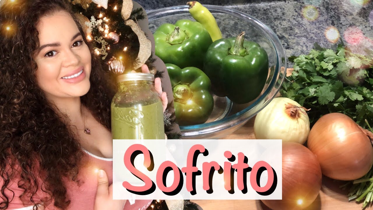 How to make Sofrito | Secret Sauce - YouTube