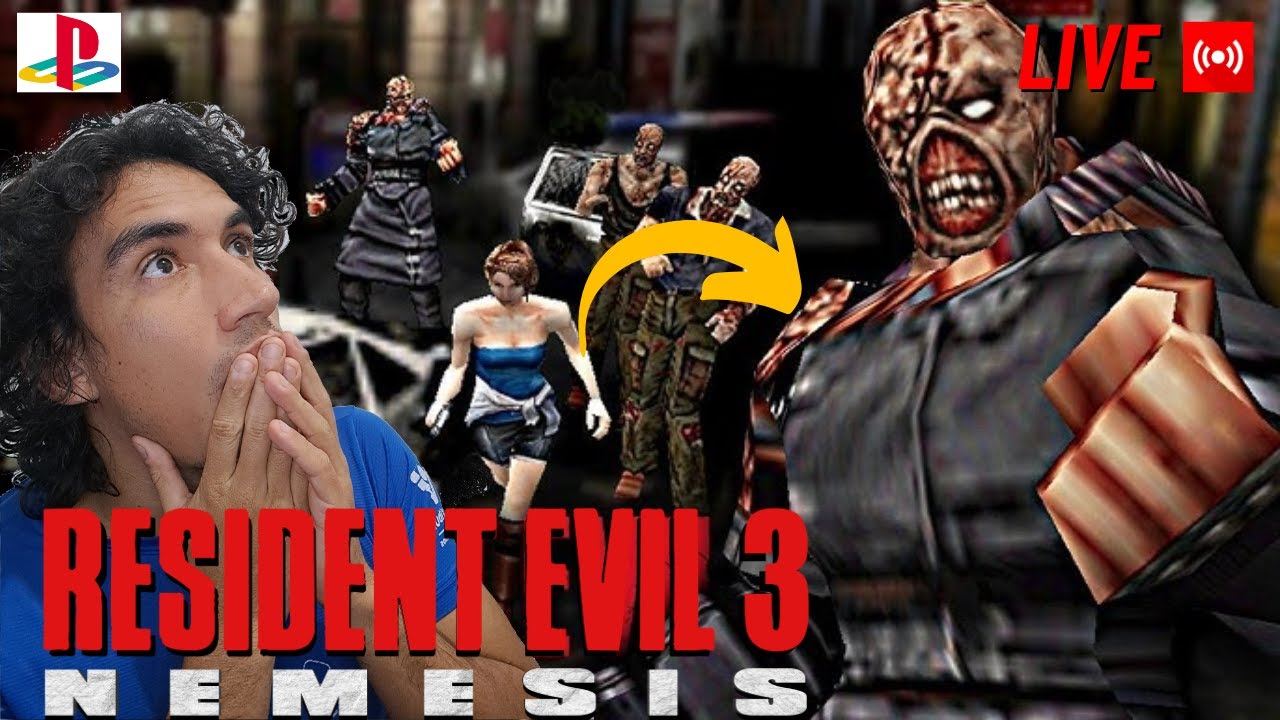 JOGANDO COM O NEMESIS! RESIDENT EVIL 3: MOD NEMESIS SCENARIO - YouTube