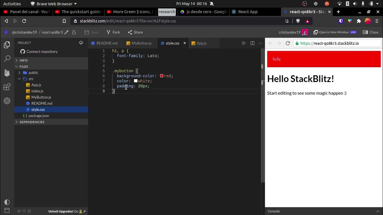 Hacer un componente Wrapper con React - YouTube