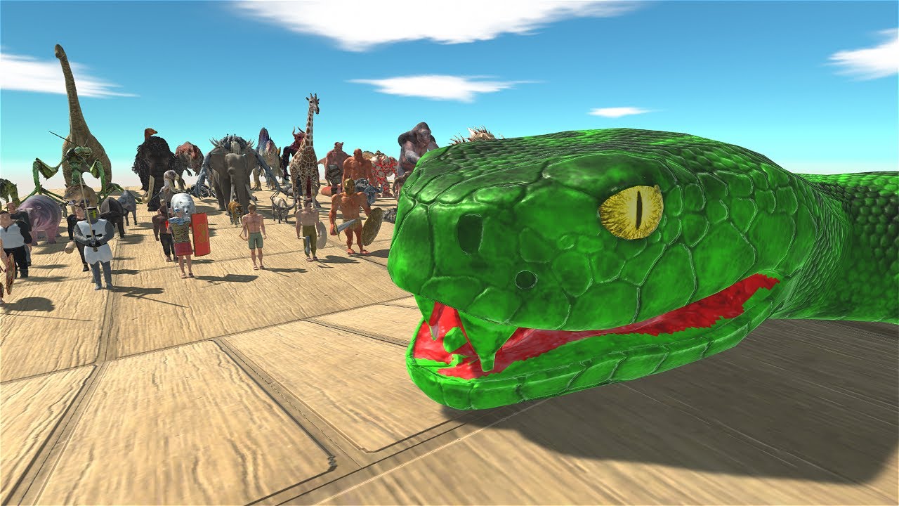 Every Faction vs Snake Challenge - ARBS - YouTube