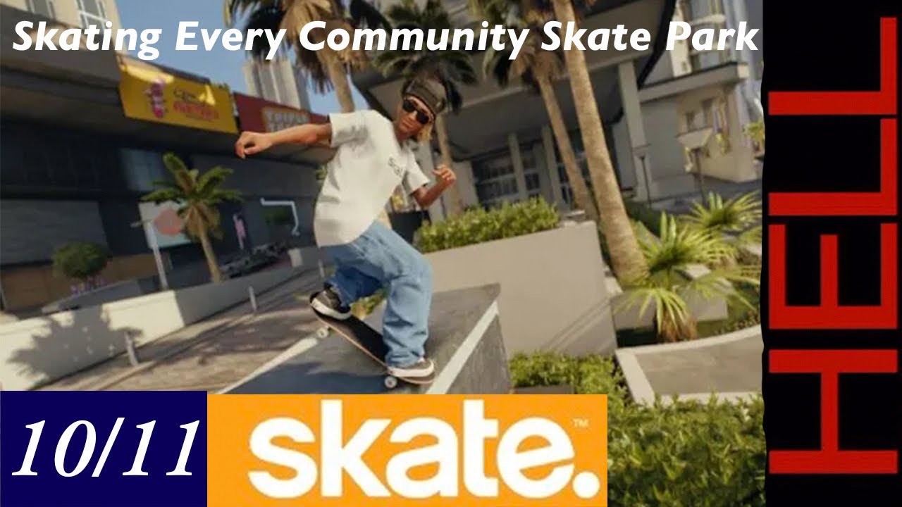 Skating Every Community Skate Park in Skate. | 10/11 - YouTube