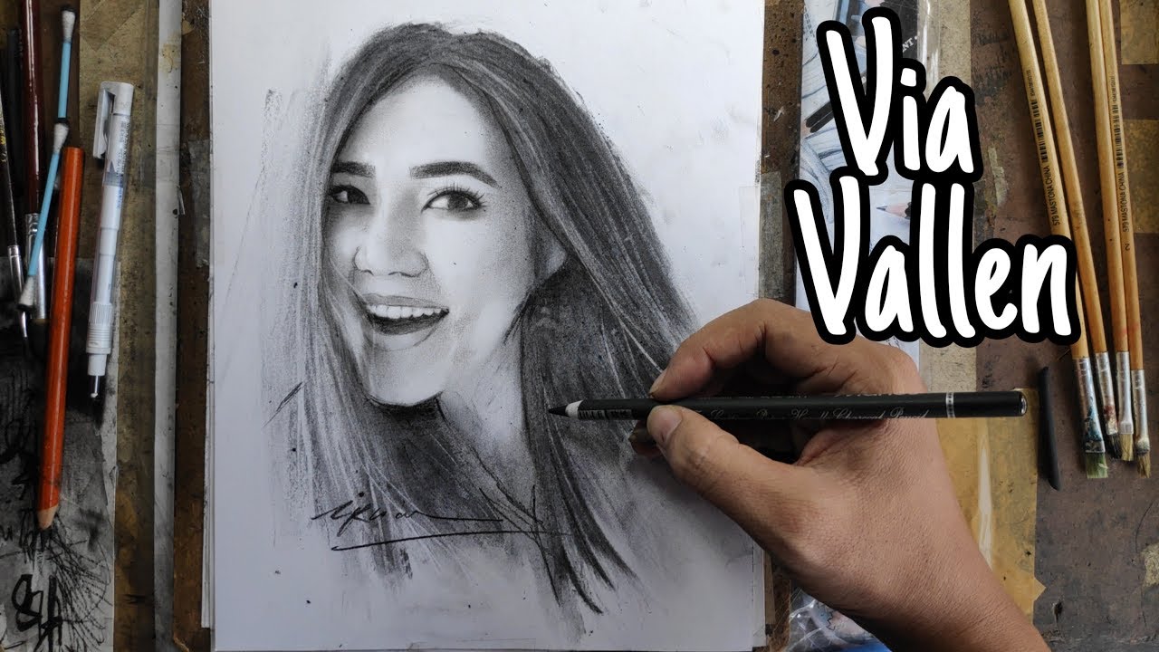 SKETSA VIA VALLEN NGASAL TAPI KEREN.. - YouTube