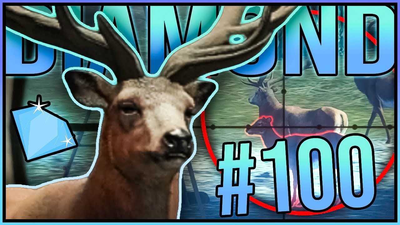 Shooting my *100th DIAMOND* red deer! | theHunter: Call of the Wild ...