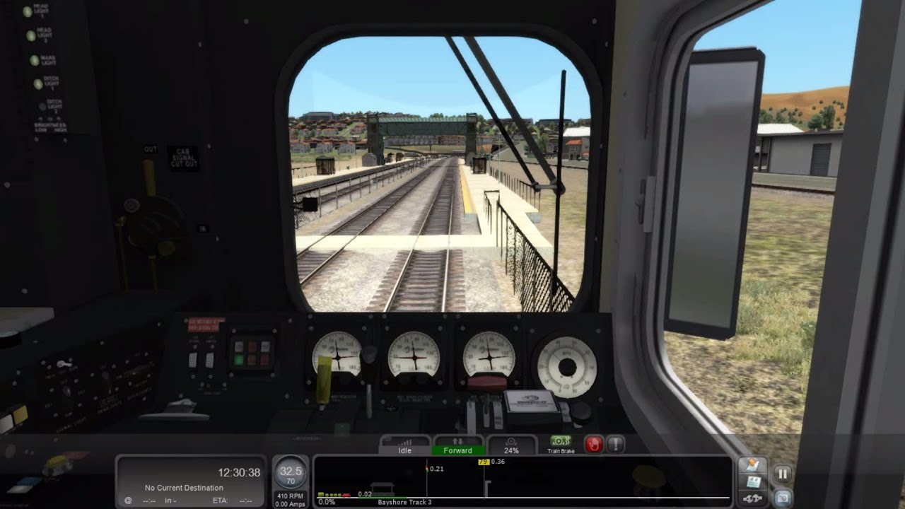 Train Simulator 2017 HD: Operating Caltrain Gallery Cab Car on Local ...