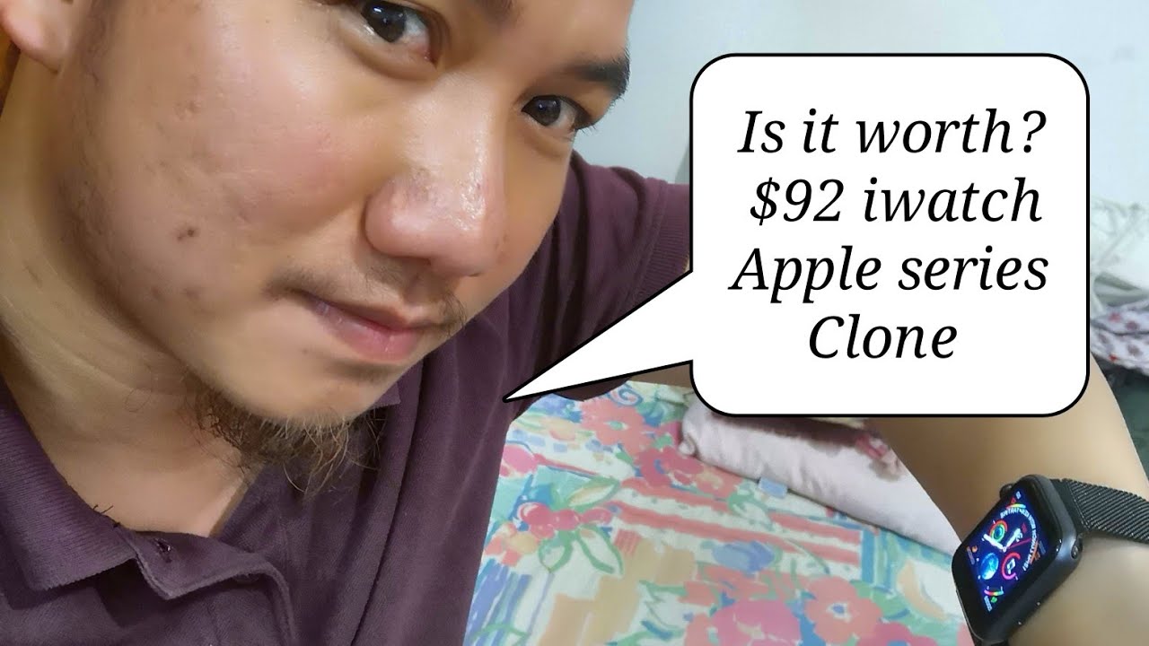 IWO watch 8 plus kiwitime ( 2019 apple watch/iwatch Clone) - YouTube