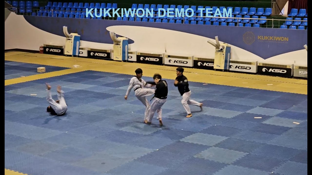 Taekwondo Kukkiwon Demo Team - 3 - YouTube