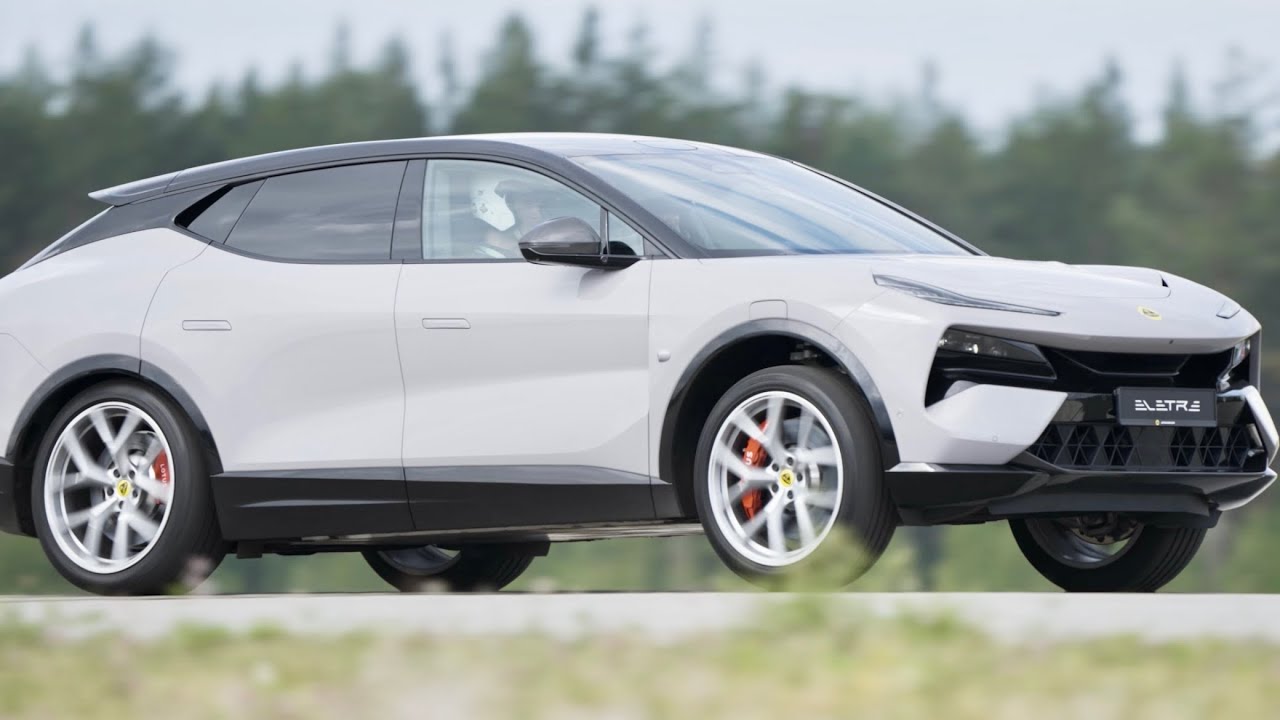 Lotus Eletre R (2024) | High-Riding Sports Car - Hyper SUV | Kaimu Grey ...