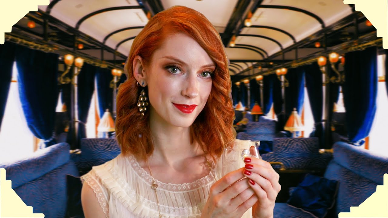 ASMR 1930s Luxury Train Journey (Train Ambience, Soft Spoken) - YouTube