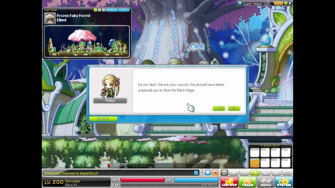 Let's Play Maplestory Legends (Mercedes) Part 1 [Animated Cutscene ...
