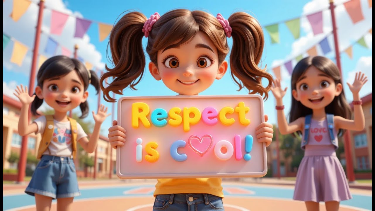 Respect Is Cool! | Catchy Kids Song About Manners, Kindness ...