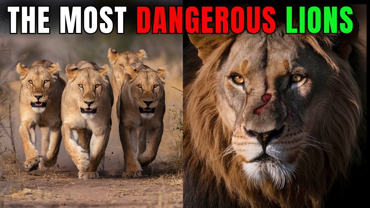 MPONDOS | the most dangerous lions - YouTube