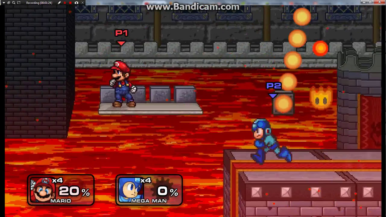 Mario Cup Championship Mario Vs. Megaman + Mario Vs. Fox | Super Smash ...